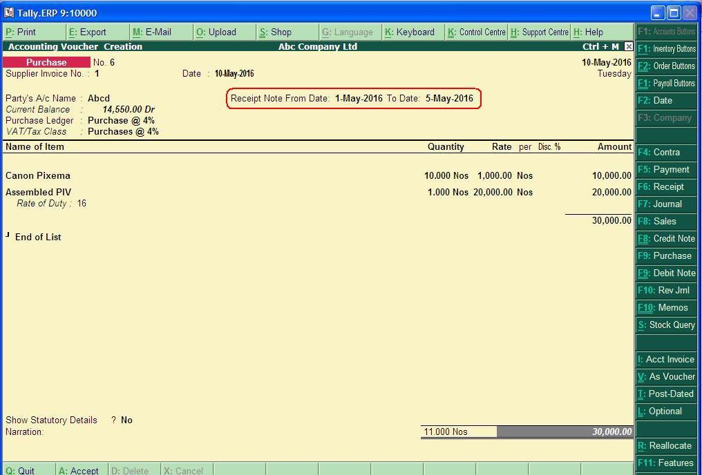 AAPL Tally Add Ons Tally Customization Tally Tdl Tally ERP 9